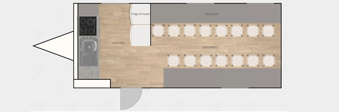 Custom Layout Options | Industrial Caravans | Remote Turnkey Camps