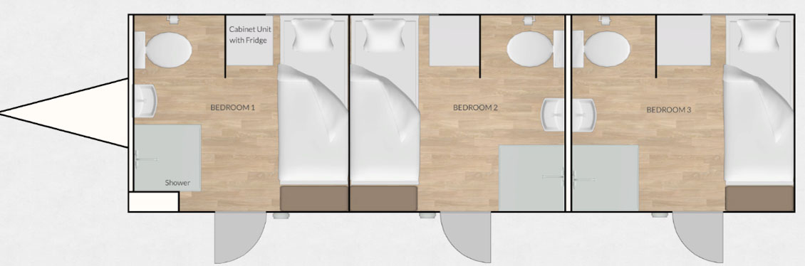 Custom Layout Options | Industrial Caravans | Remote Turnkey Camps